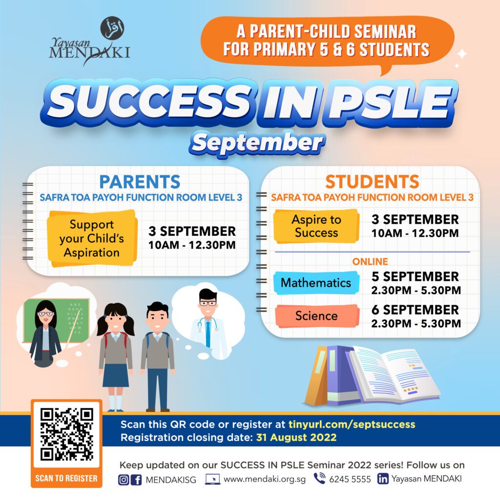 Success in PSLE - Yayasan MENDAKI