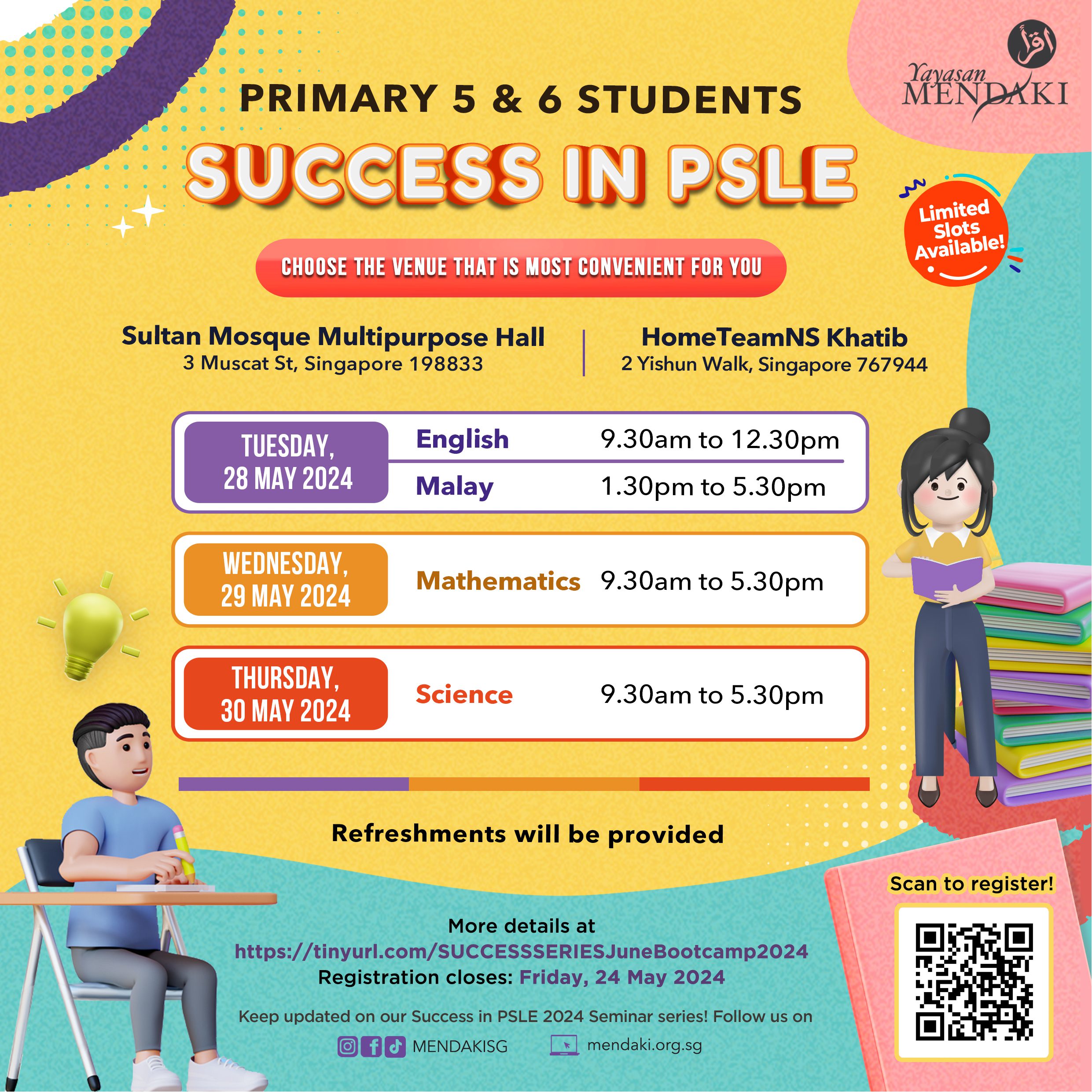 Success in PSLE | Yayasan MENDAKI